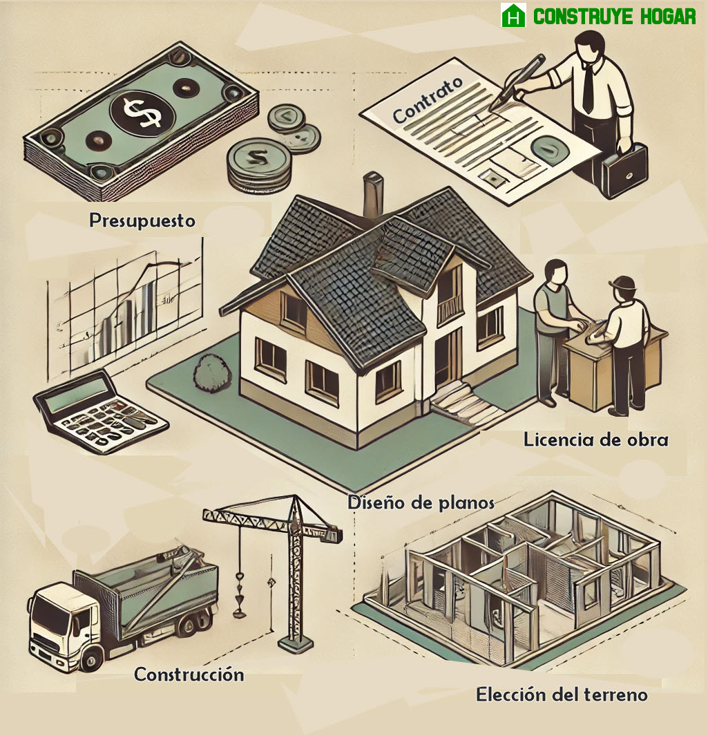 Etapas clave para construir la casa de tus sueños - Construye Hogar